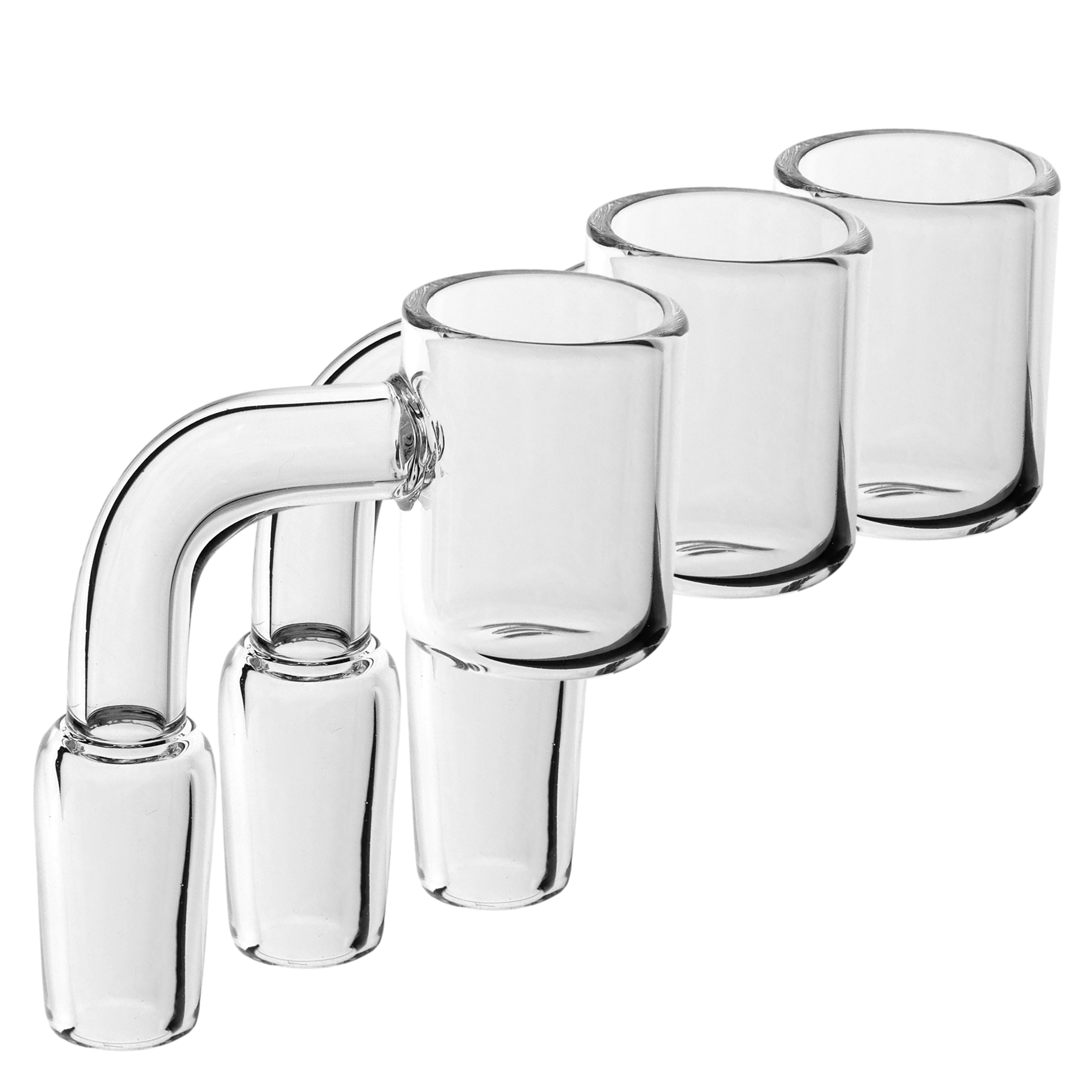 Encore Collection Flat Top Quartz Banger – 3 Pack