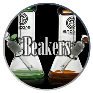 Encore Collection Glass Beaker Bongs
